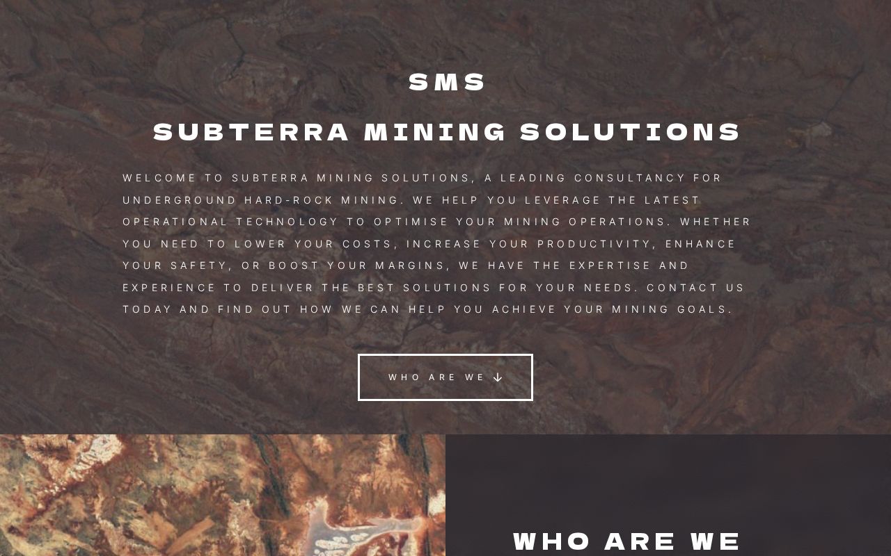 Subterra Mining Solutions pty ltd